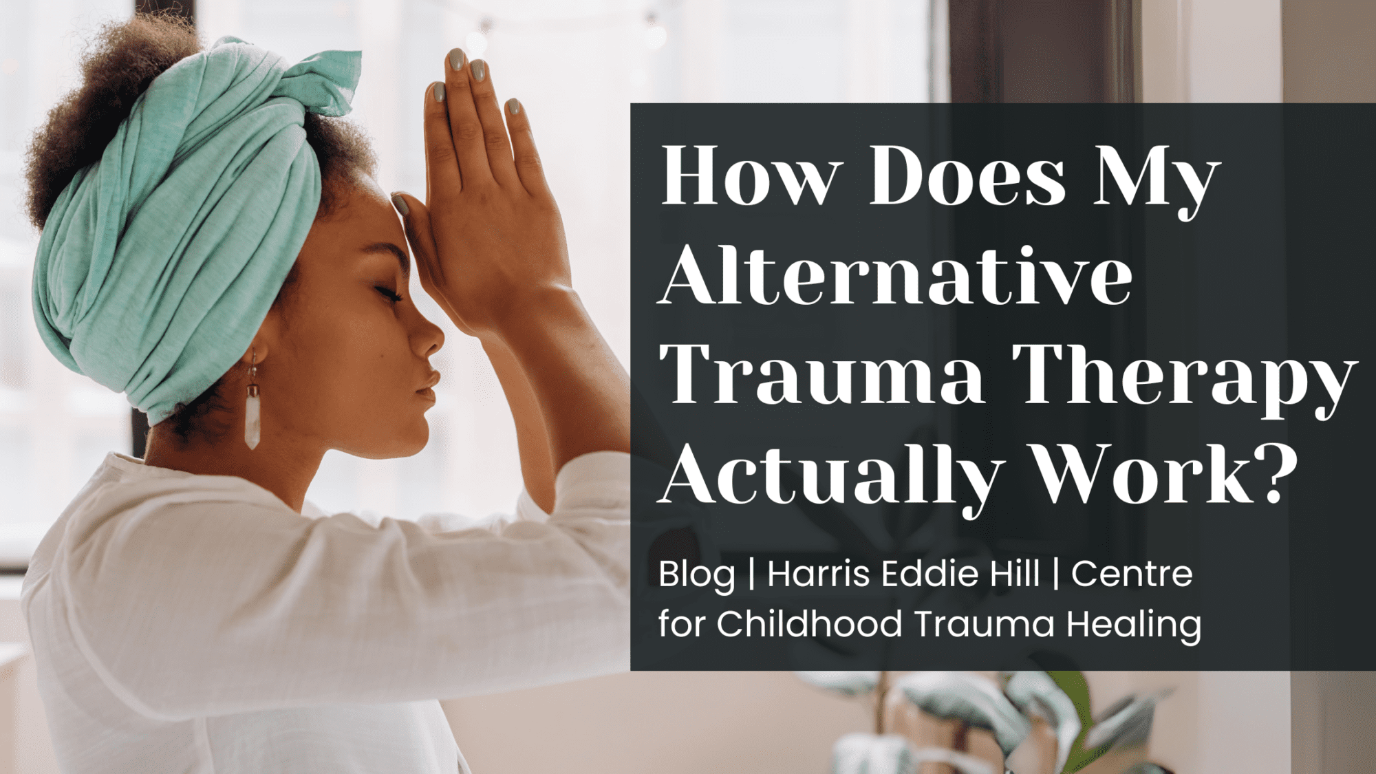 How Does My Alternative Trauma Therapy Actually Work?